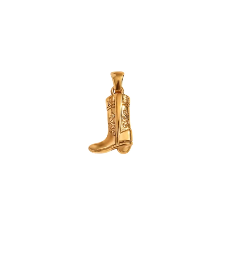 Cowboy Boots Charm - The Vine Jewellery