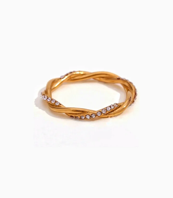 Noah Crystal Ring - The Vine Jewellery