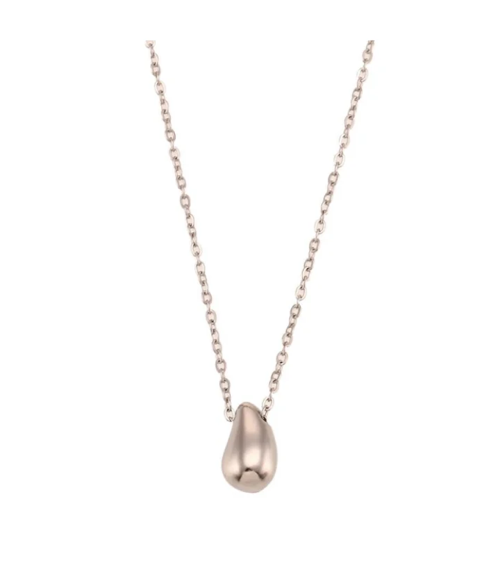 Water Drop Necklace Silver - The Vine Jewellery